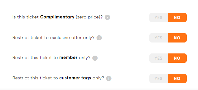 Manage memberships – TicketSearch