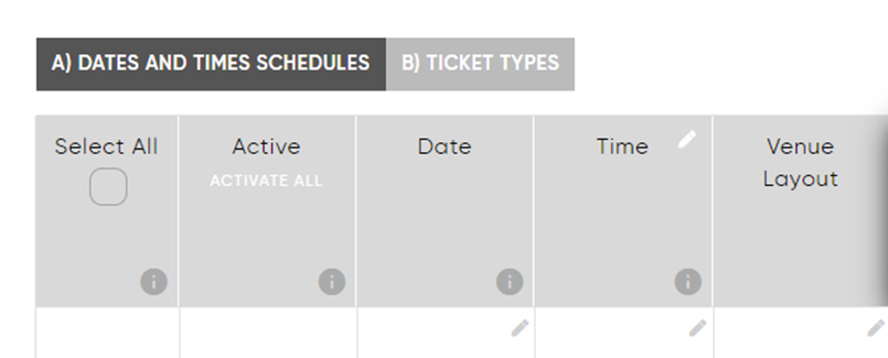 Editing a Seat Map for a Session – TicketSearch